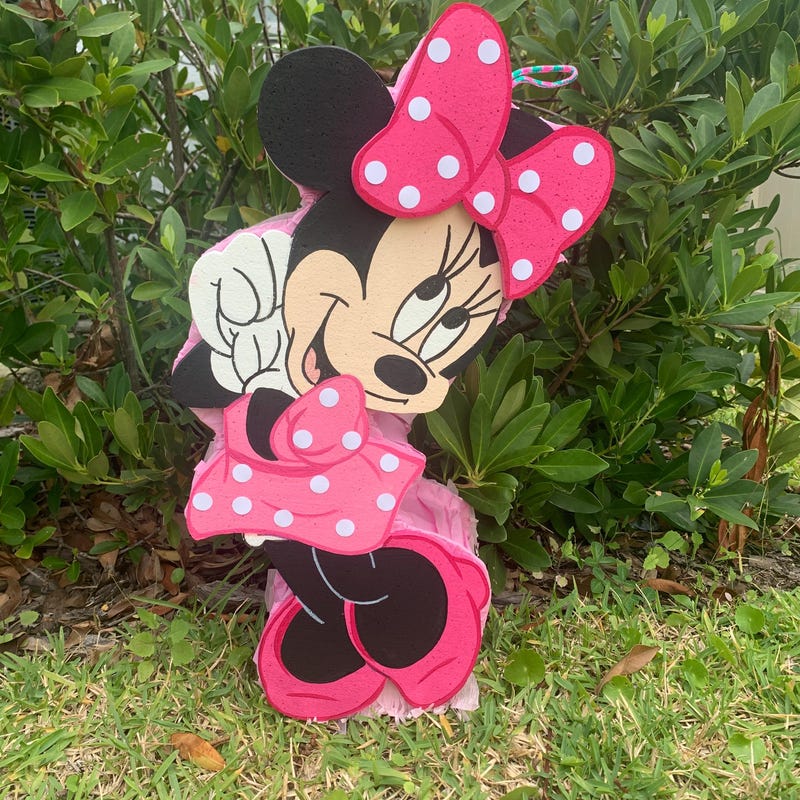 Minnie Mouse Pinata - Etsy