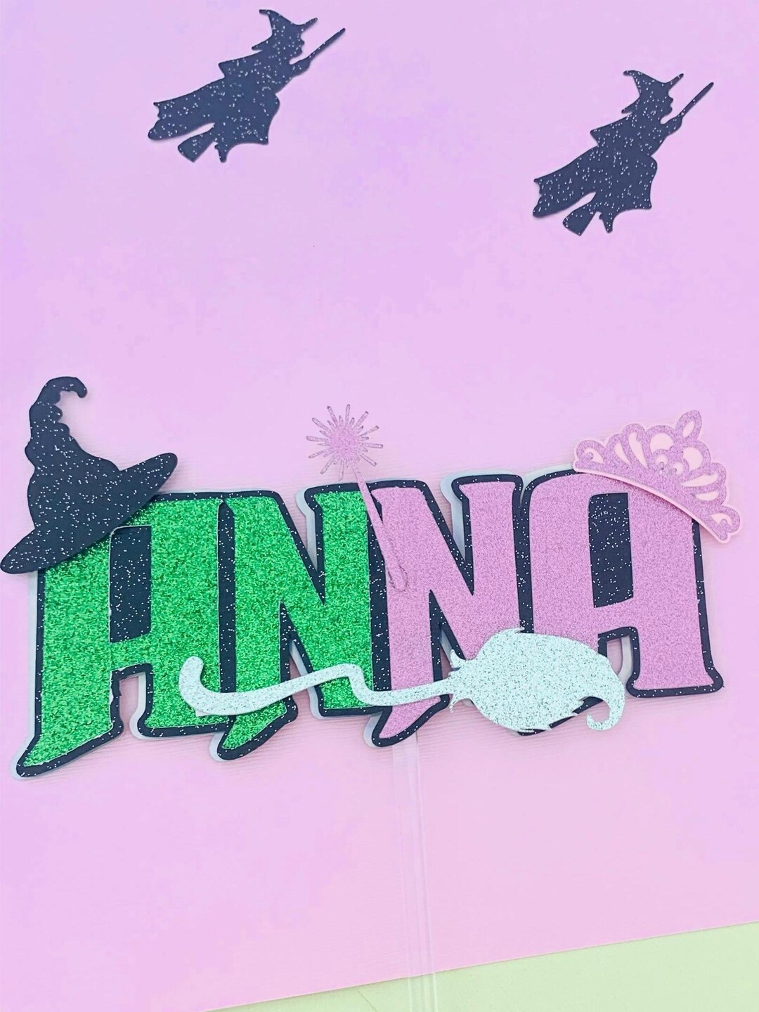 Wicked Movie Cake Topper, Wicked Party, Wicked Decipor, Wicked Birthday ...