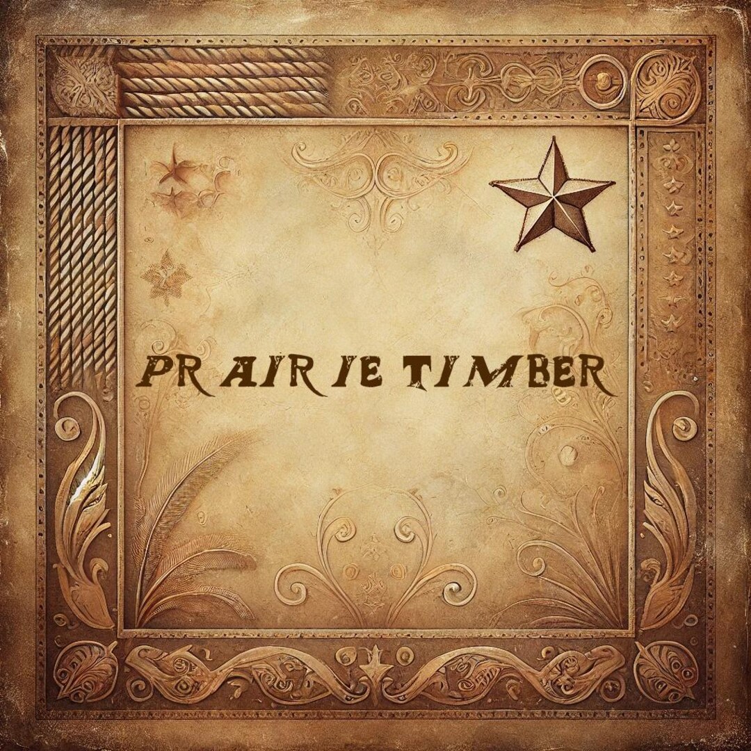 Prairie Timber Font – Vintage Western Script, Rustic Cowboy Handwritten ...