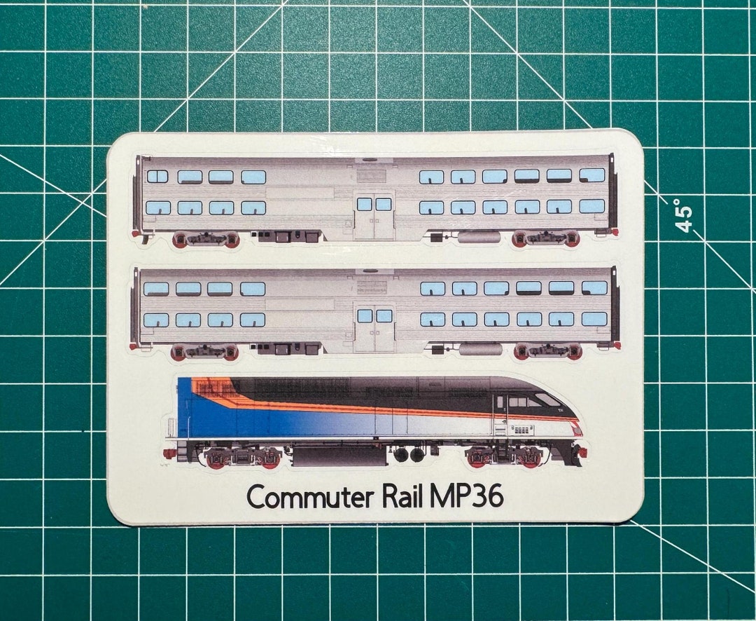 MP36 Commuter Set Waterproof Vinyl Sticker - Etsy