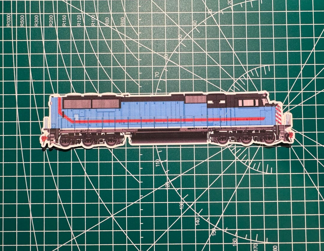 EMD SD70MACH Commuter Waterproof Vinyl Sticker - Etsy