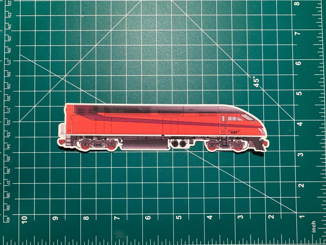 MP36 Commuter Milwaukee Road Locomotive Waterproof Vinyl Sticker - Etsy