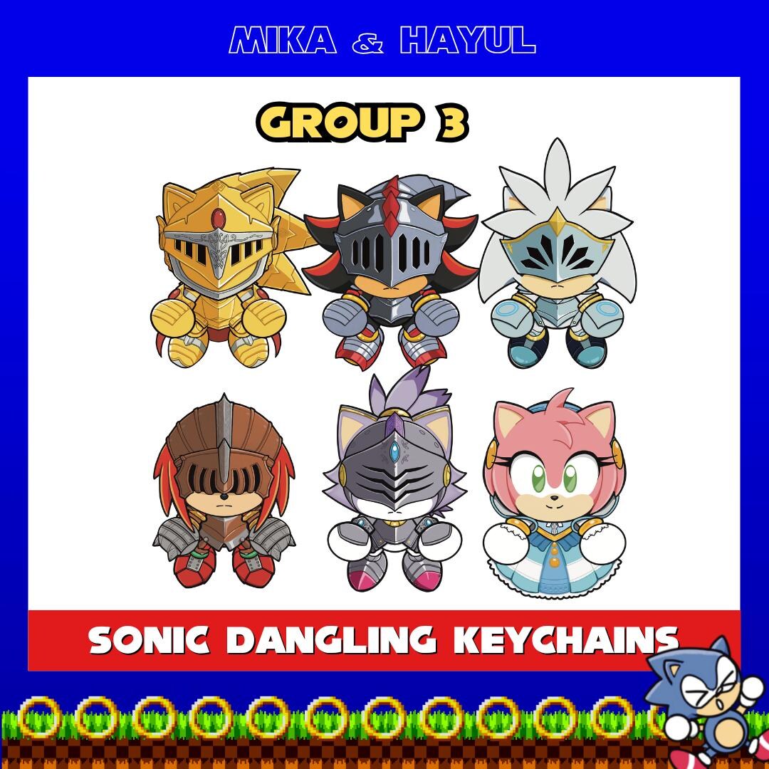 Sonic King Arthur Shadow Sir Lancelot Silver Sir Galahad Knuckles Sir ...