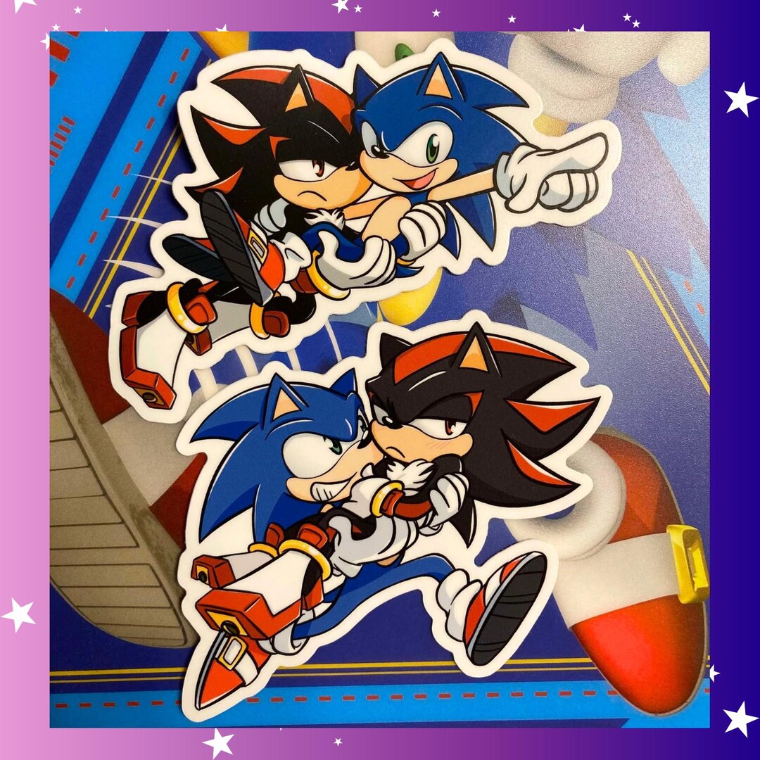 Sonic Shadow Sonadow Bridal Carry Sticker - Etsy UK
