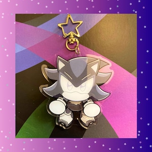 Sonic Dangling Acrylic Keychain: Metal Sonic, Neo, Mephiles, Infinite ...