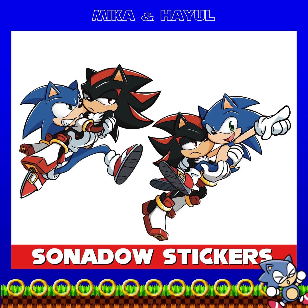 Sonic Shadow Sonadow Bridal Carry Sticker - Etsy