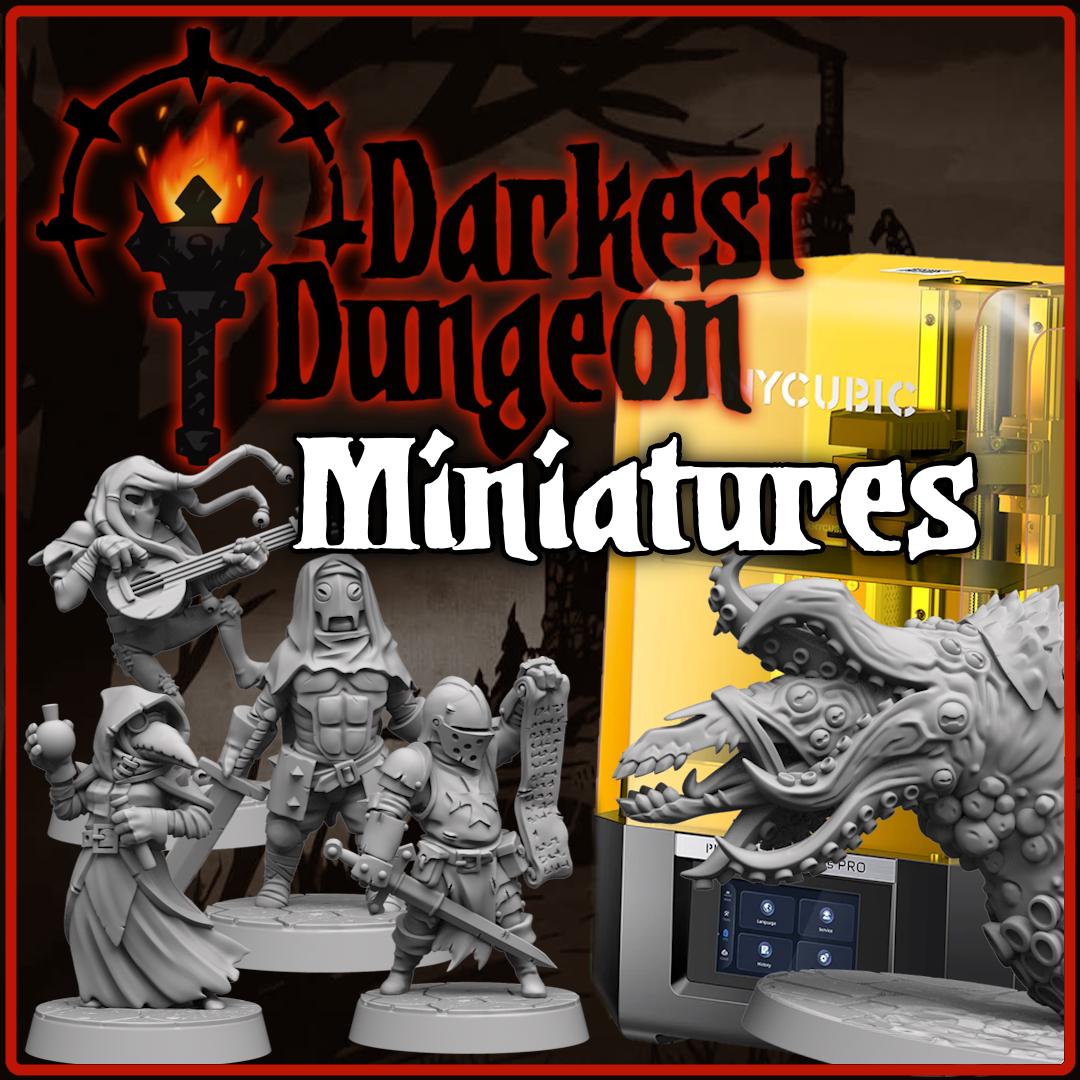 Darkest Dungeon Miniatures - 3D Printed Tabletop Figures for the Board ...