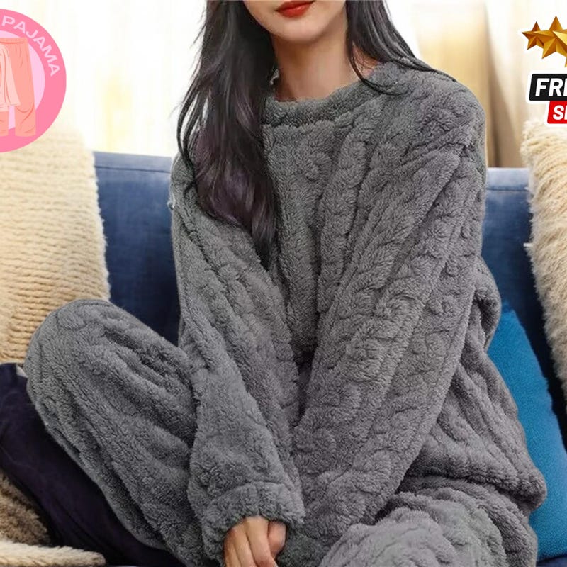 Fleece Pajamas - Etsy