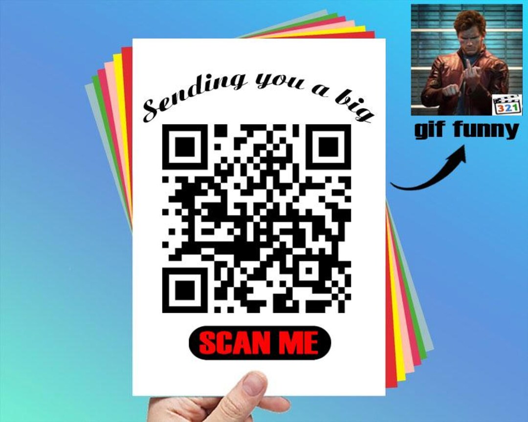 Fck You QR Code Svg Png, Funny Message QR Code Svg, Funny QR Code Svg ...