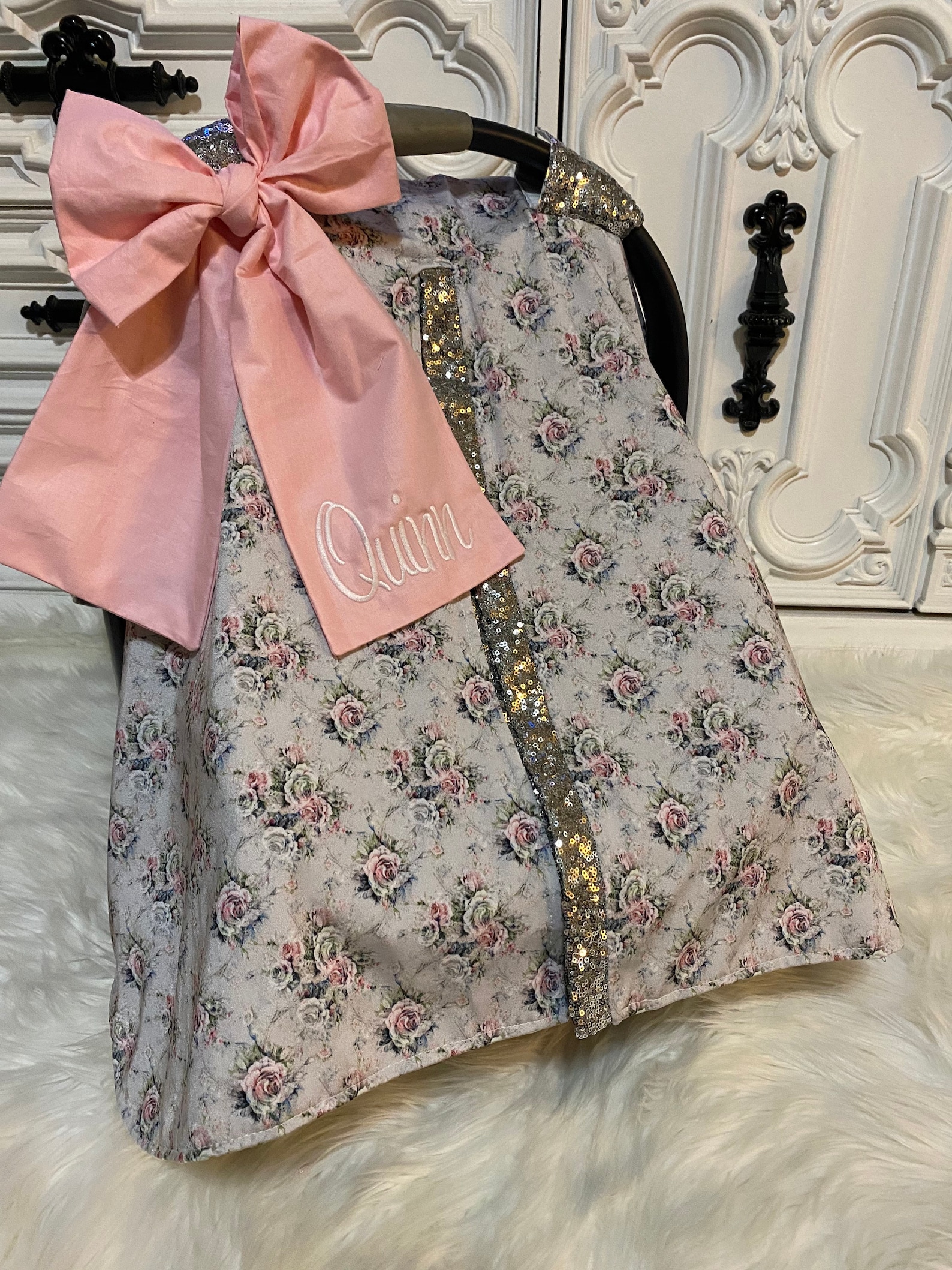 Floral Car Sat Canopy - Etsy