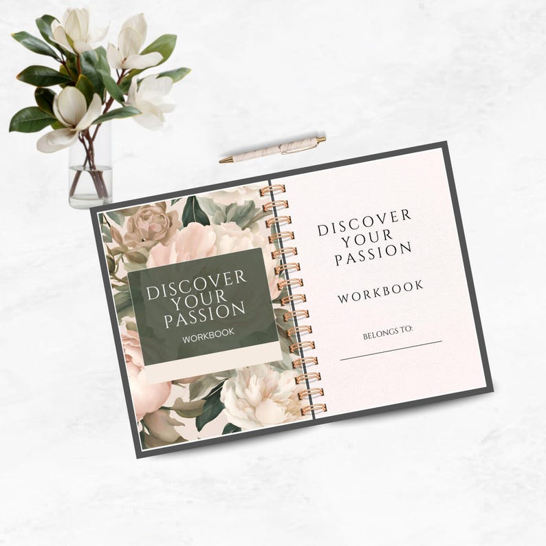 Discover Your Passion Workbook | Self-discovery & Life Purpose ...