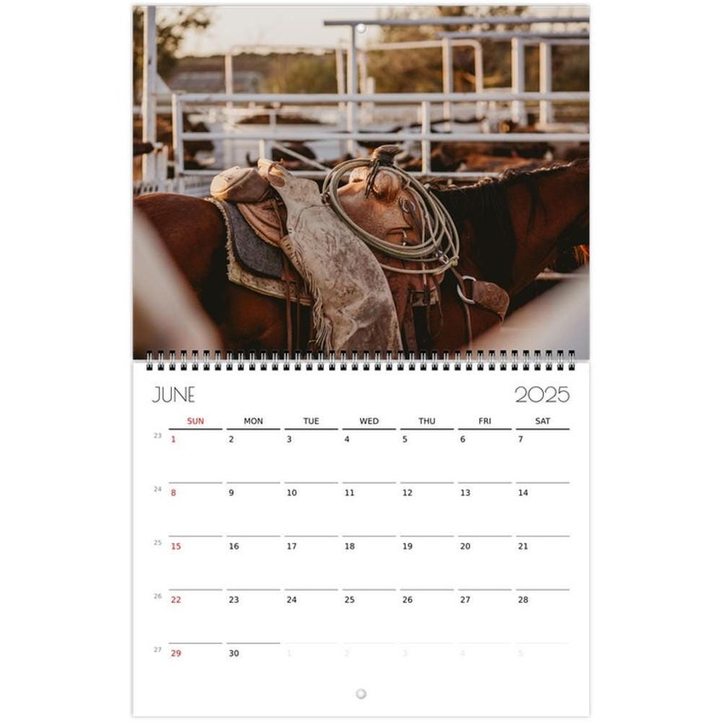 2025 Western Lifestyle Wall Calendars - Etsy