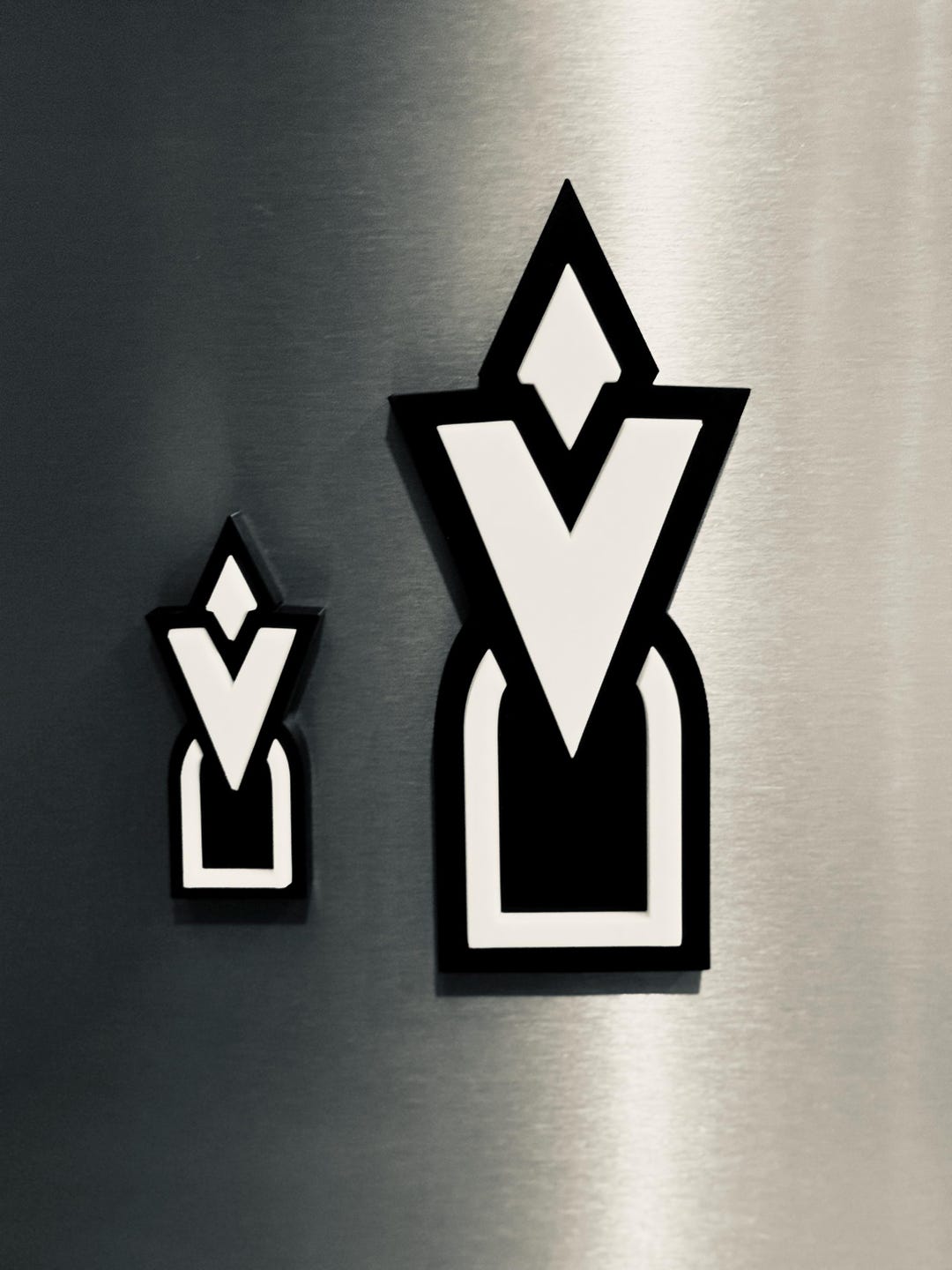 Skyrim Quest Marker - Wall - Door - Fridge Game Magnet - Desk - 3D ...