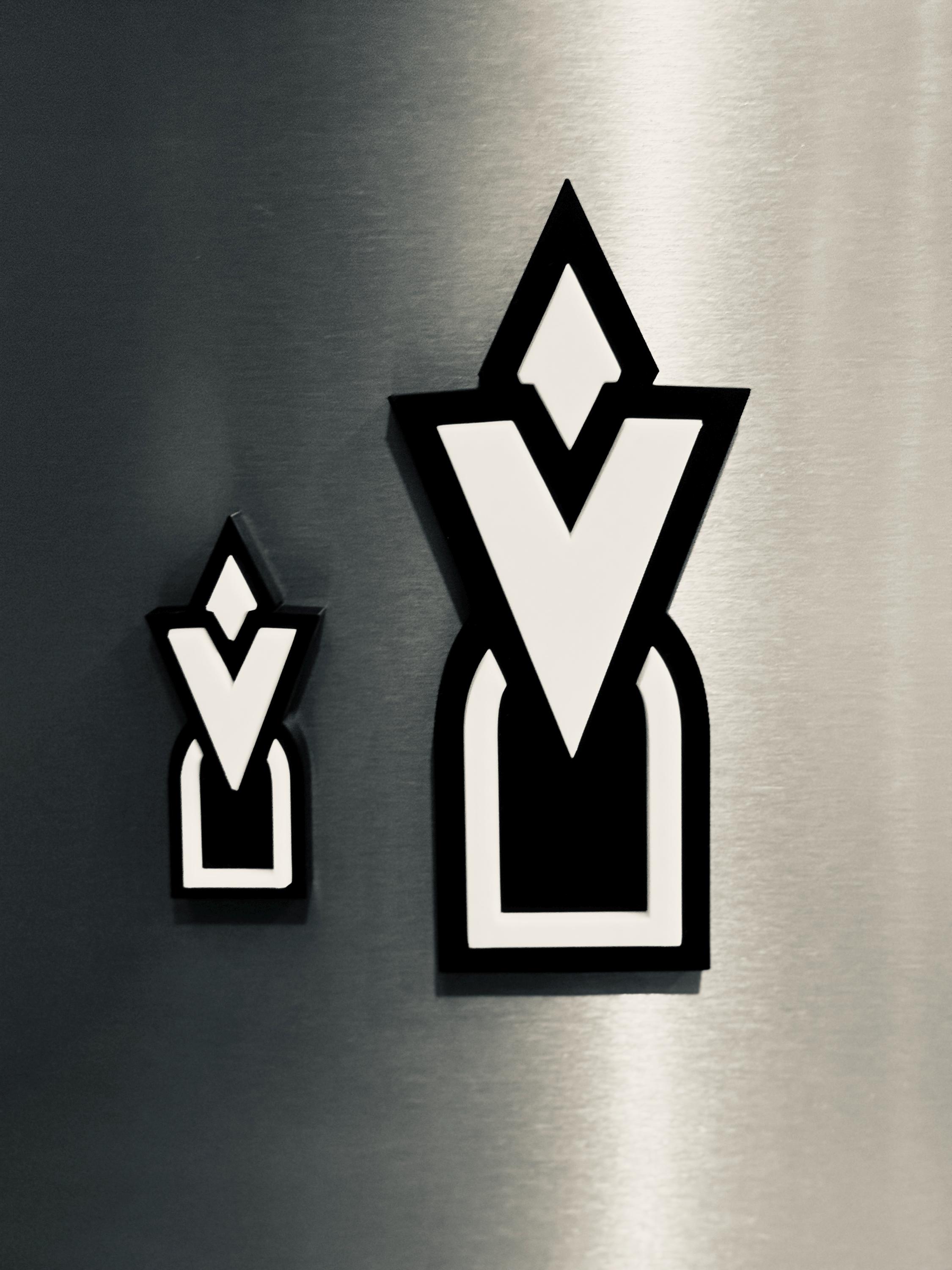 Skyrim Quest Marker - Wall - Door - Fridge Game Magnet - Desk - 3D ...