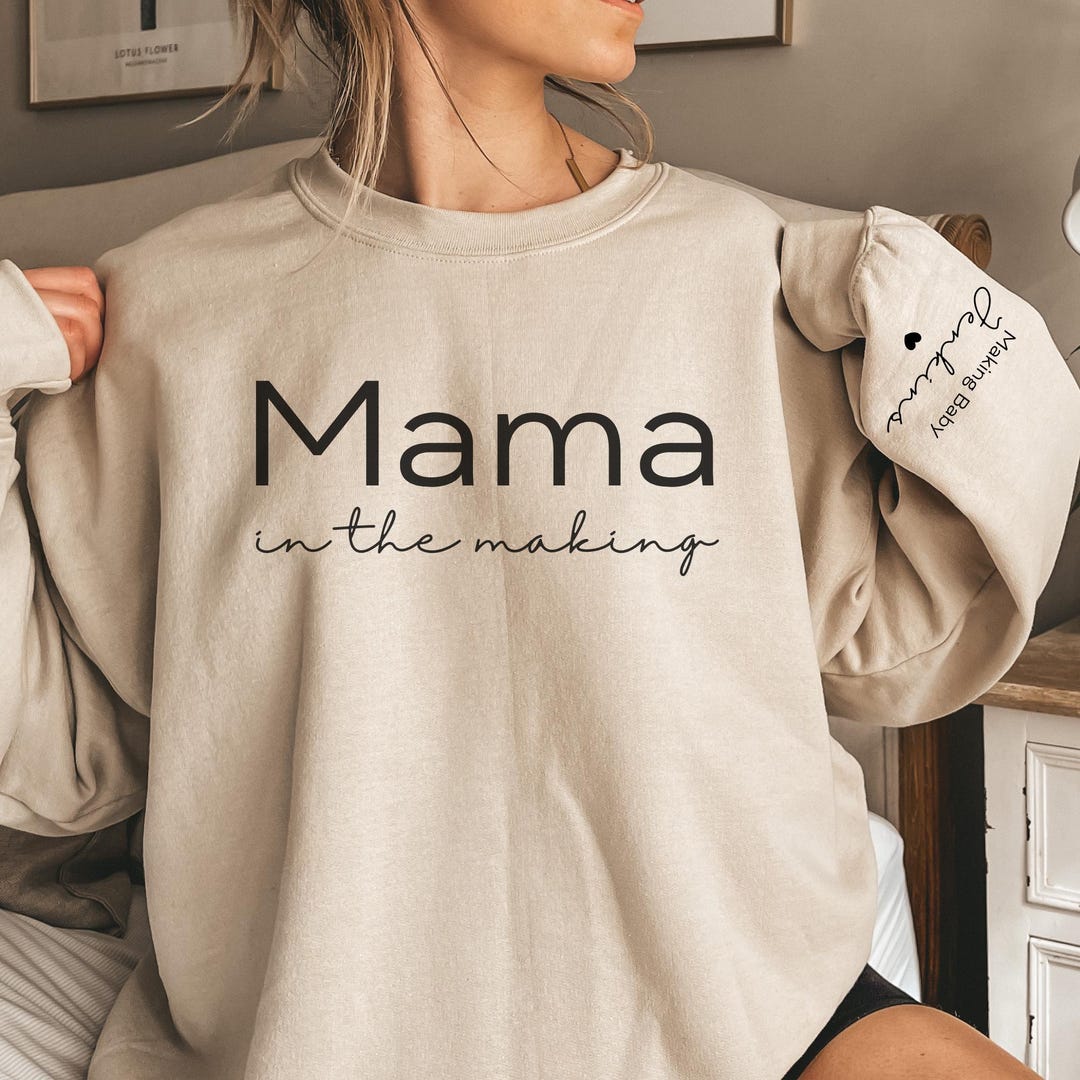 Custom IVF Strong Mama in the Making Sweatshirt Personalized IVF ...