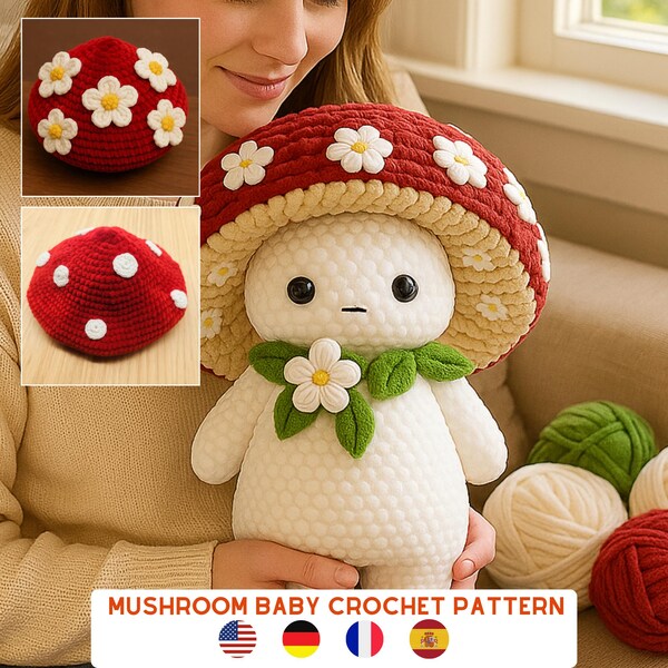 Toadstool Pattern - Etsy