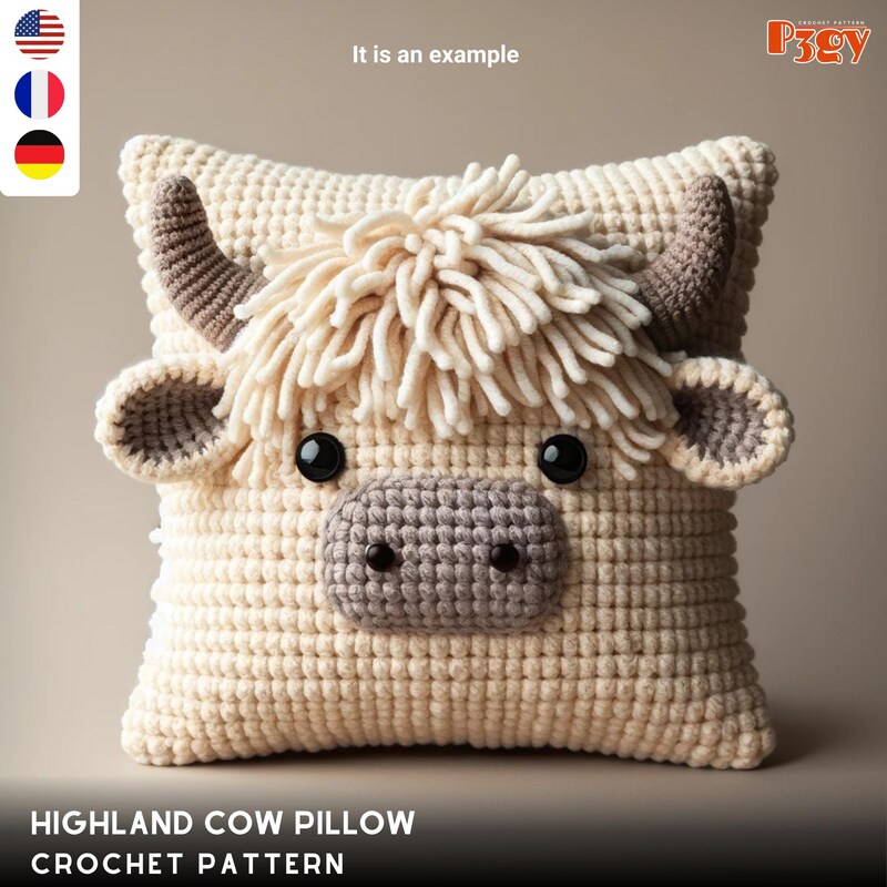 Cow Pillow - Etsy