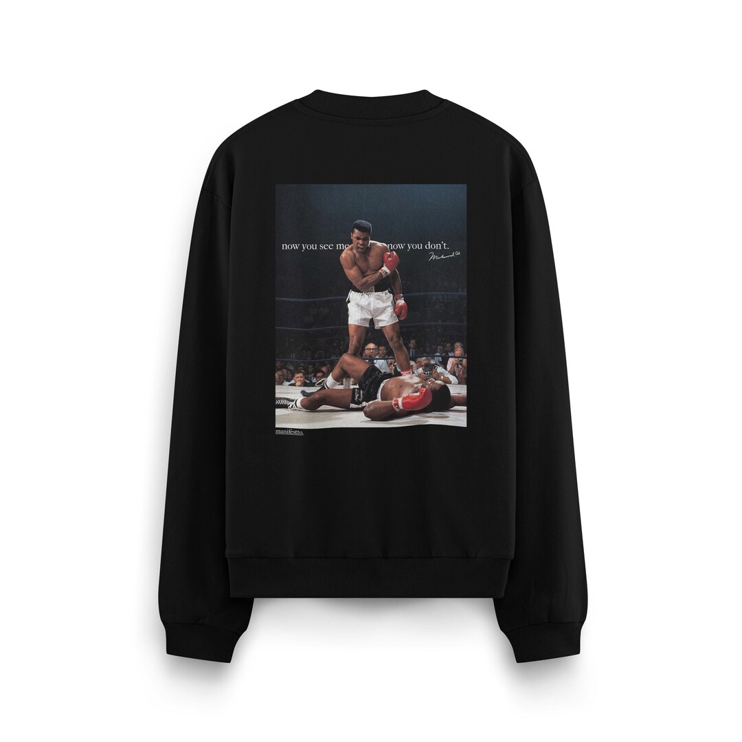Muhammad Ali Signature Sweatshirt, Muhammad Ali Sweat, Boxing ...
