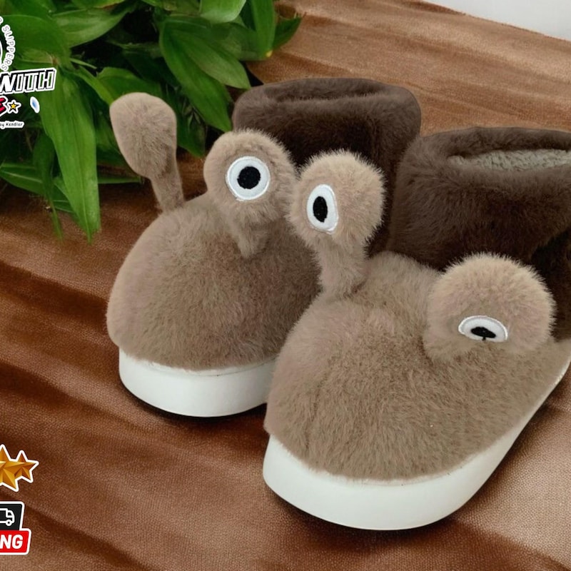 Funny Slippers - Etsy
