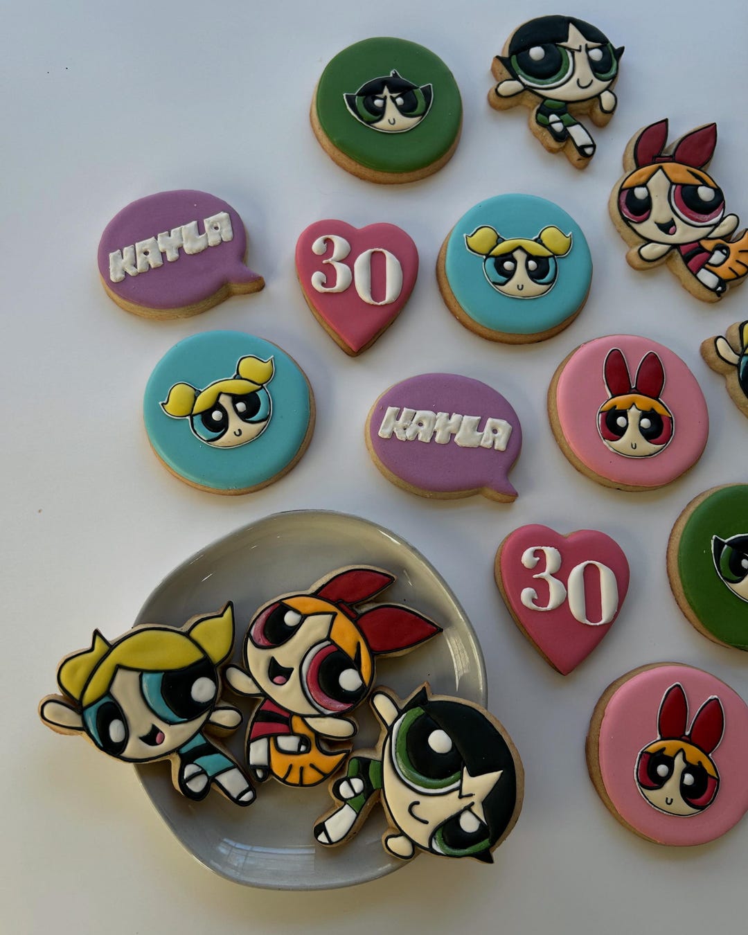 Powerpuff Girls Sugar Cookies - Etsy