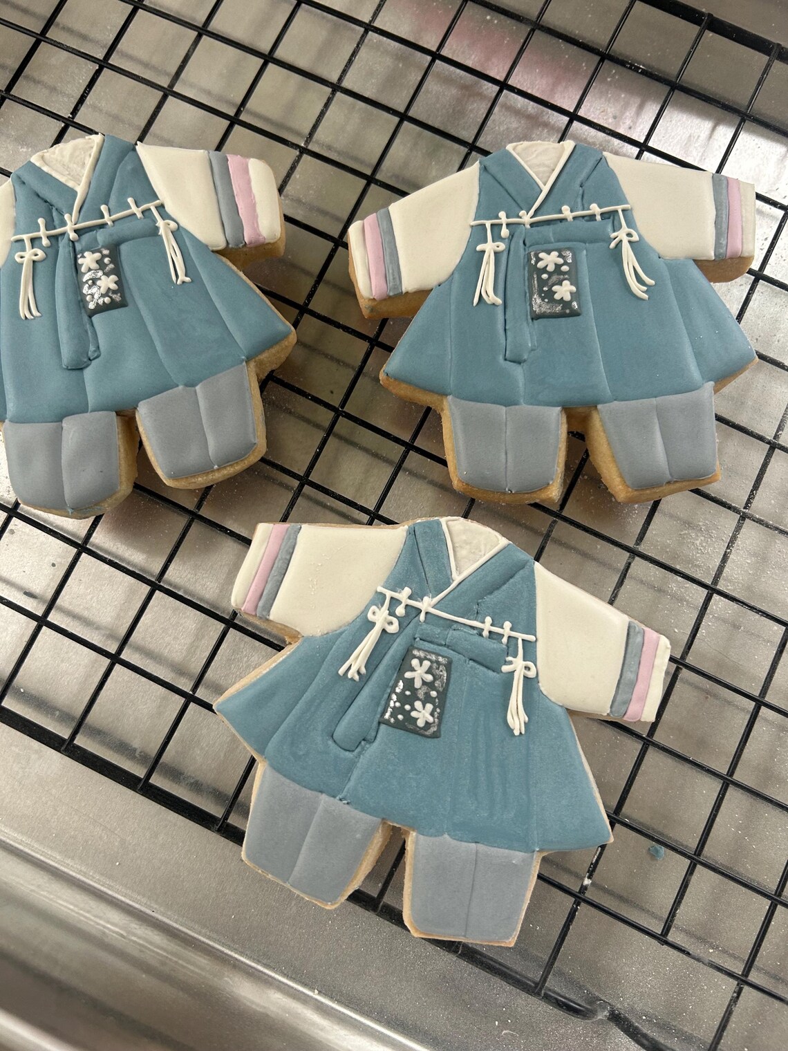 Modern Korean Dol Doljanchi Doljabi Hanbok Custom Cookie Set (boys ...