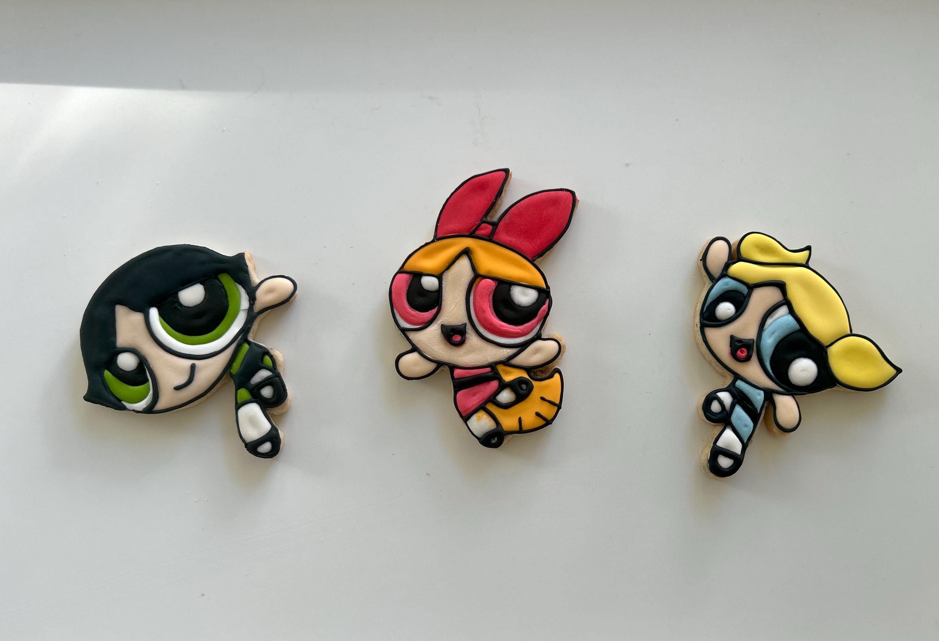 Powerpuff Girls Sugar Cookies - Etsy