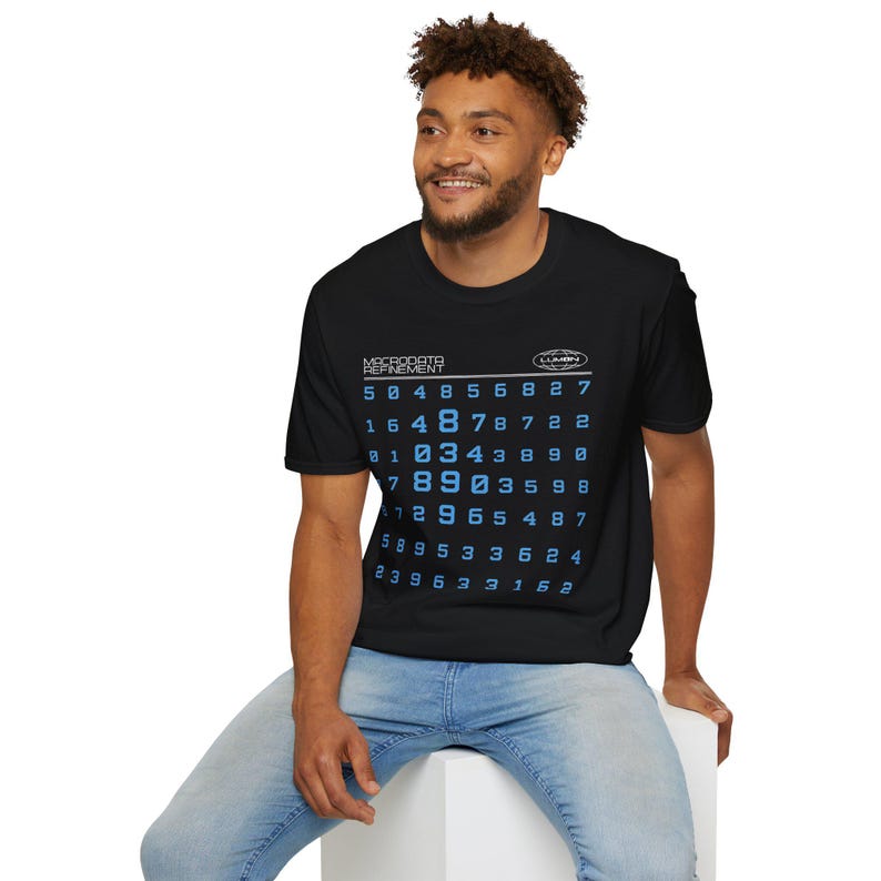 Severance Scary Numbers Lumon Macrodata Refinement T-shirt | TV Show ...