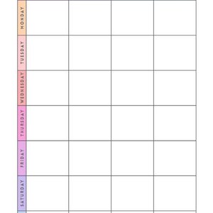 Editable Planner Templates - Etsy