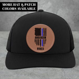 Personalized Police Officer Trucker Hat, Police Week Gift, Police ...