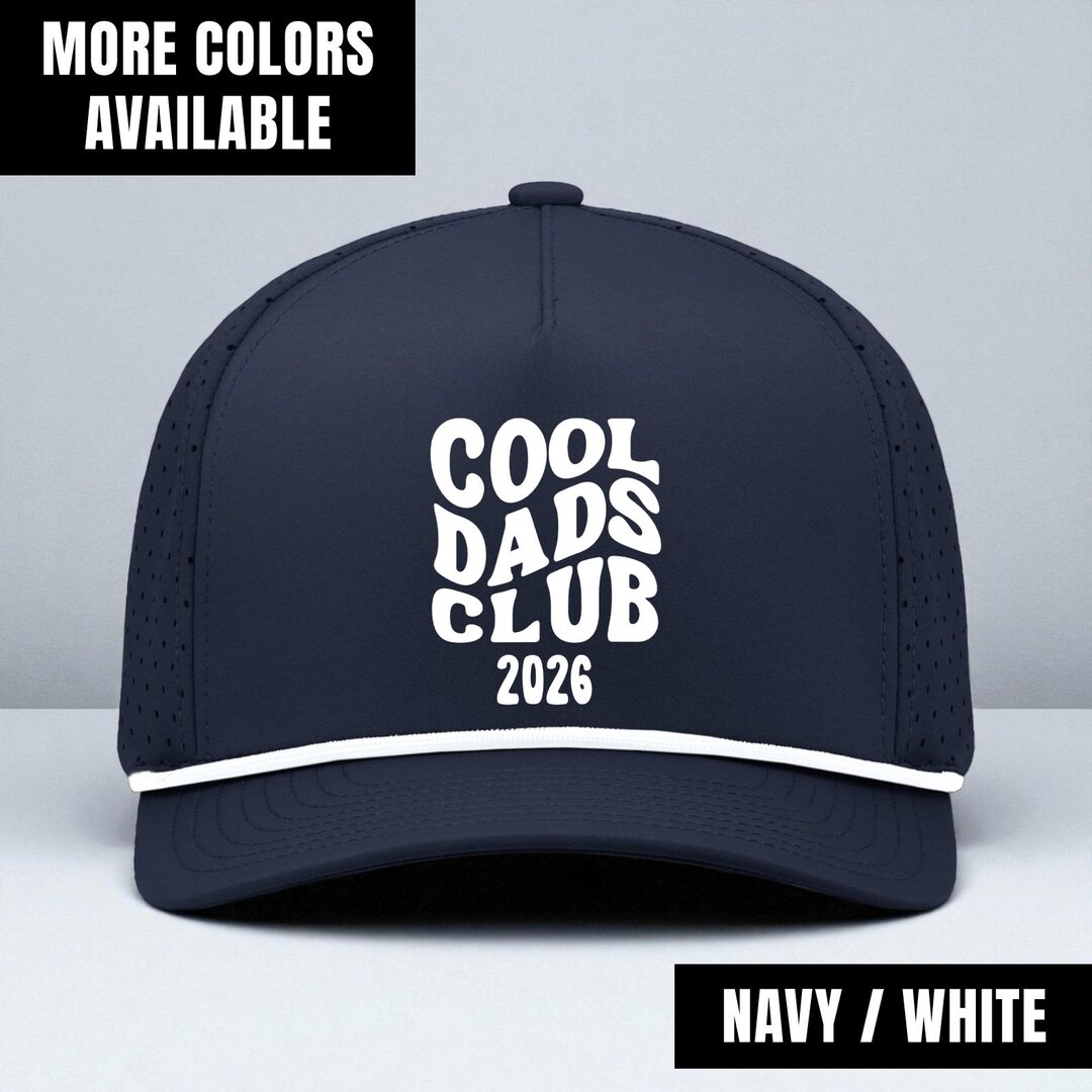 Cool Dads Club Rope Hat, Personalized Cool Dad Hat, Cool Dad Gift, Dad ...