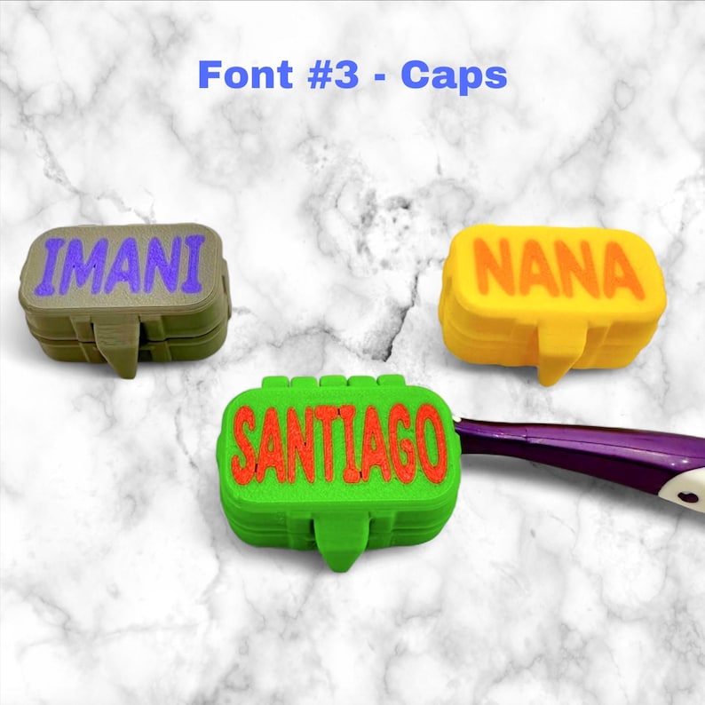 Personalized Toothbrush Cover Case: Custom Name With Secure Locking ...