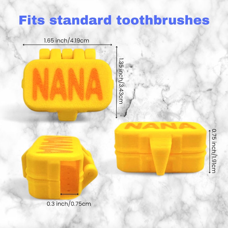 Personalized Toothbrush Cover Case: Custom Name With Secure Locking ...