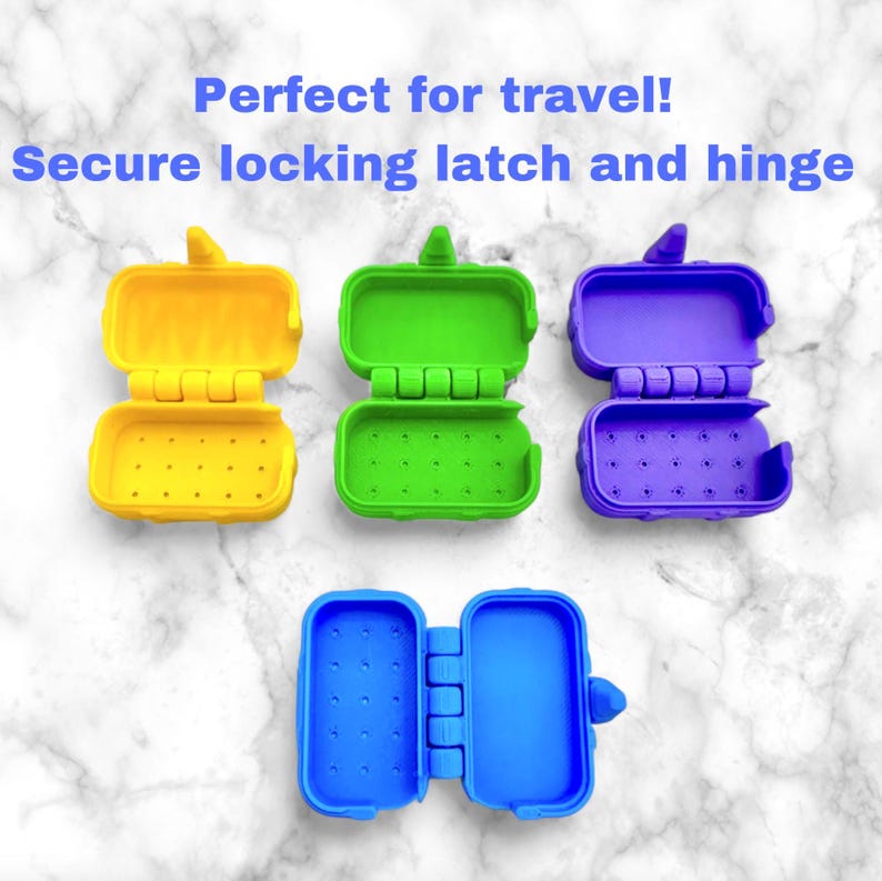 Personalized Toothbrush Cover Case: Custom Name With Secure Locking ...