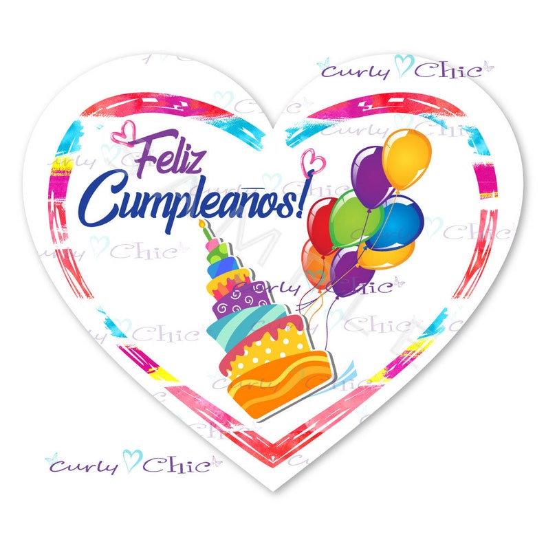 Feliz Cumpleanos Labels happy Birthday Sticker party Tags - Etsy