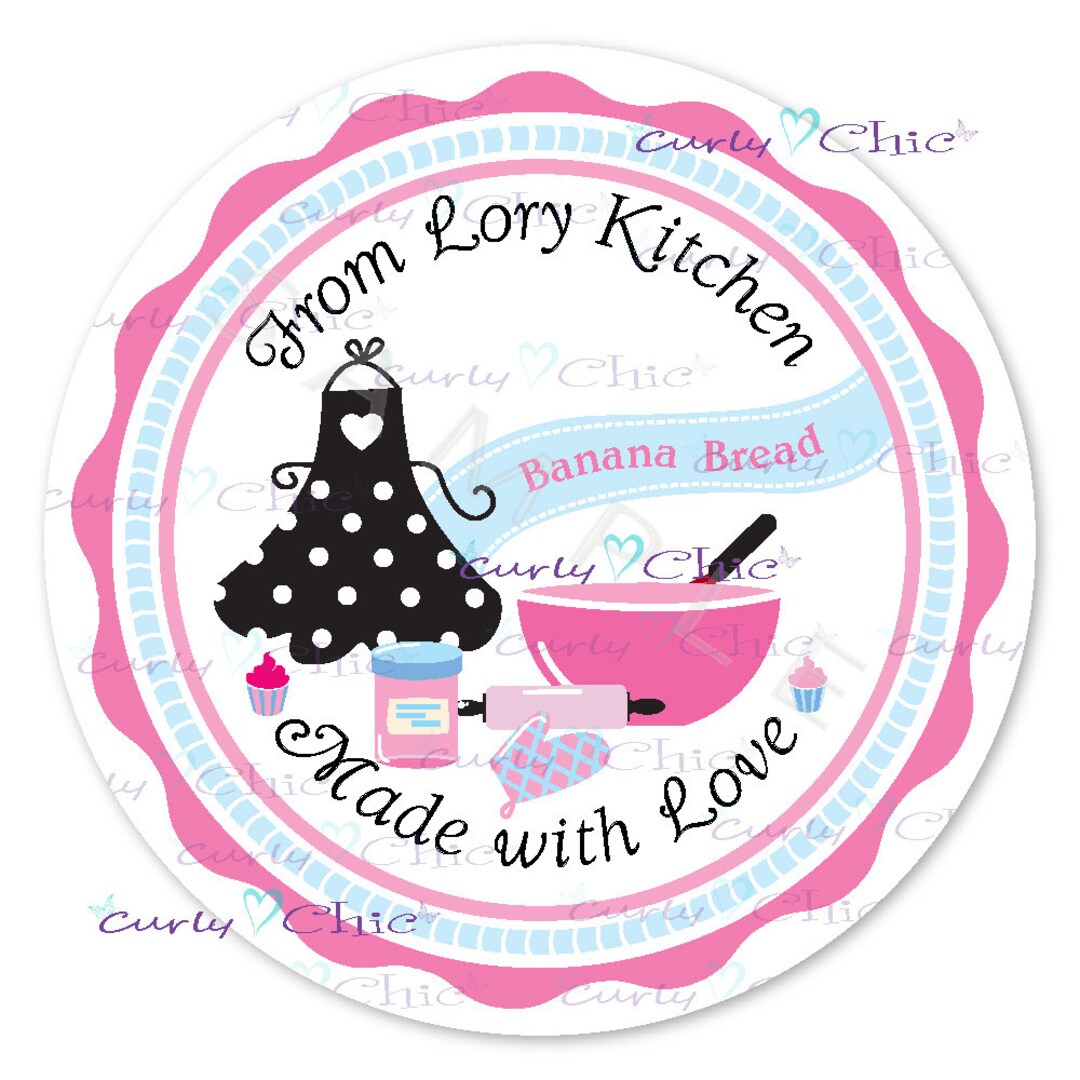 Custom Bakery Shop Labels desserts Labels business Stickers ...