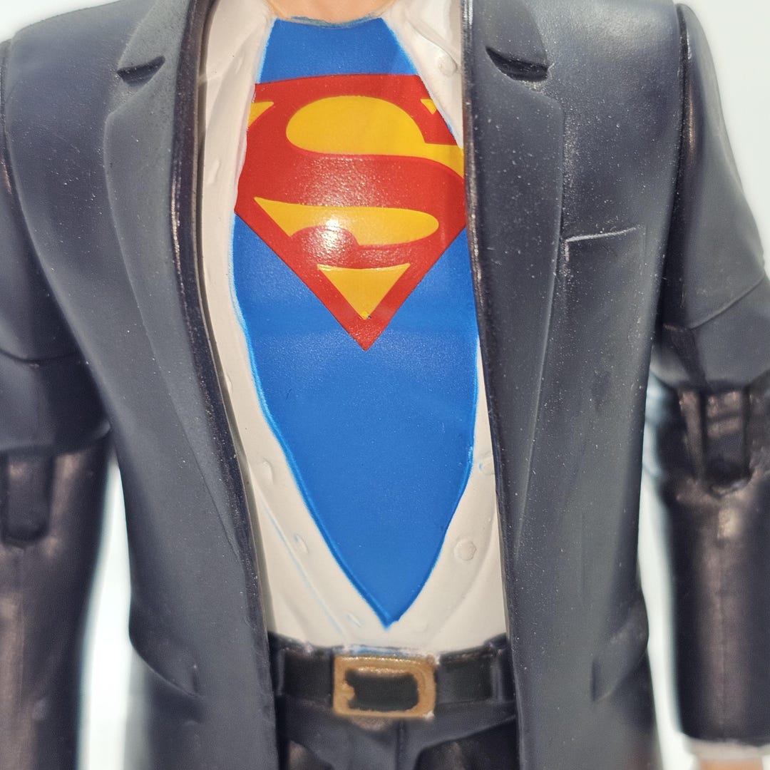 Vintage Clark Kent to Superman Transforming Action Figure – DC Comics ...