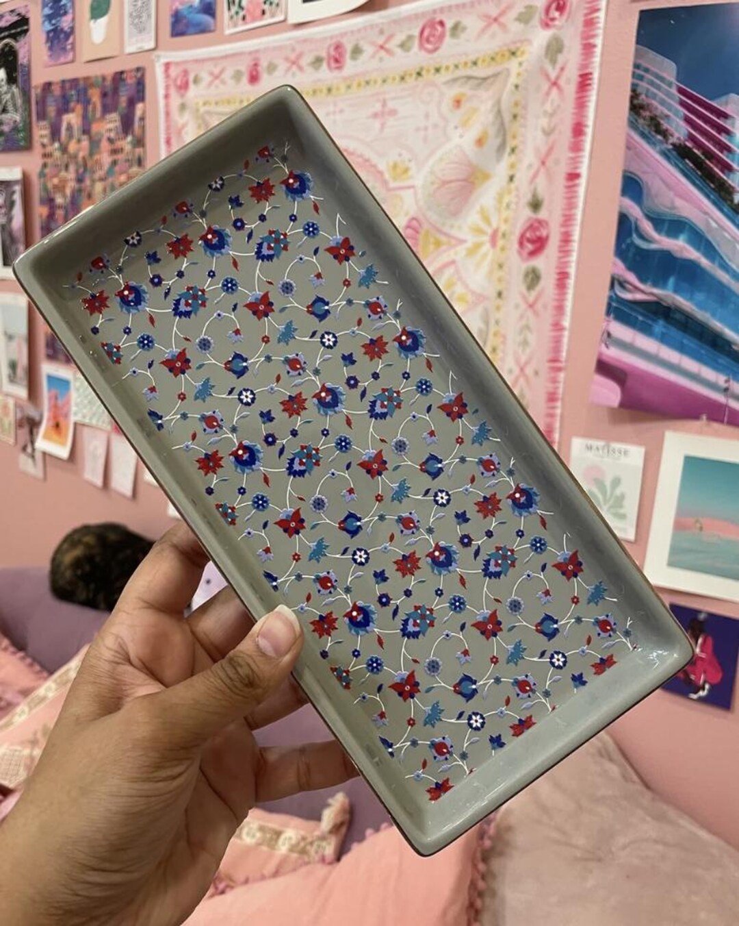 Colored Trinket Tray Customizable Home Decor and Storage Home ...