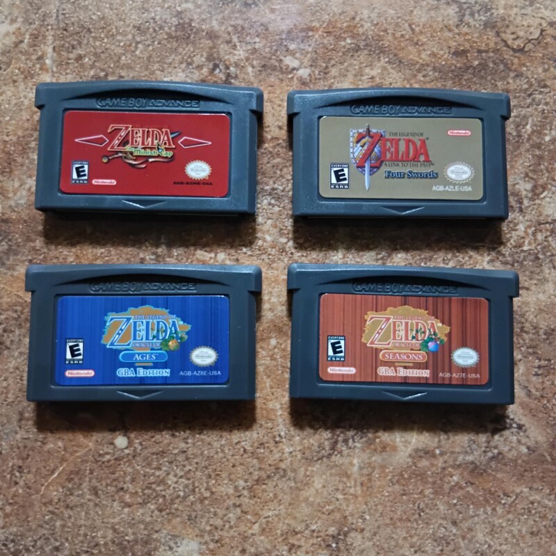 Zelda Games on Gba - Etsy