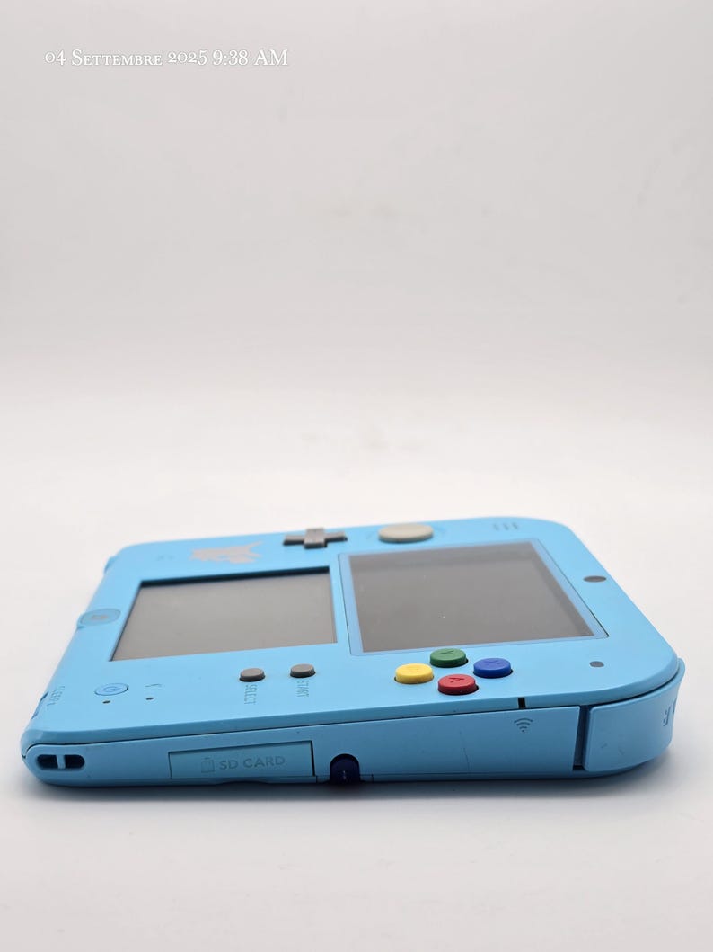 Nintendo 2ds Pokemon Sun and Moon Light Blue Limited Edition - Etsy