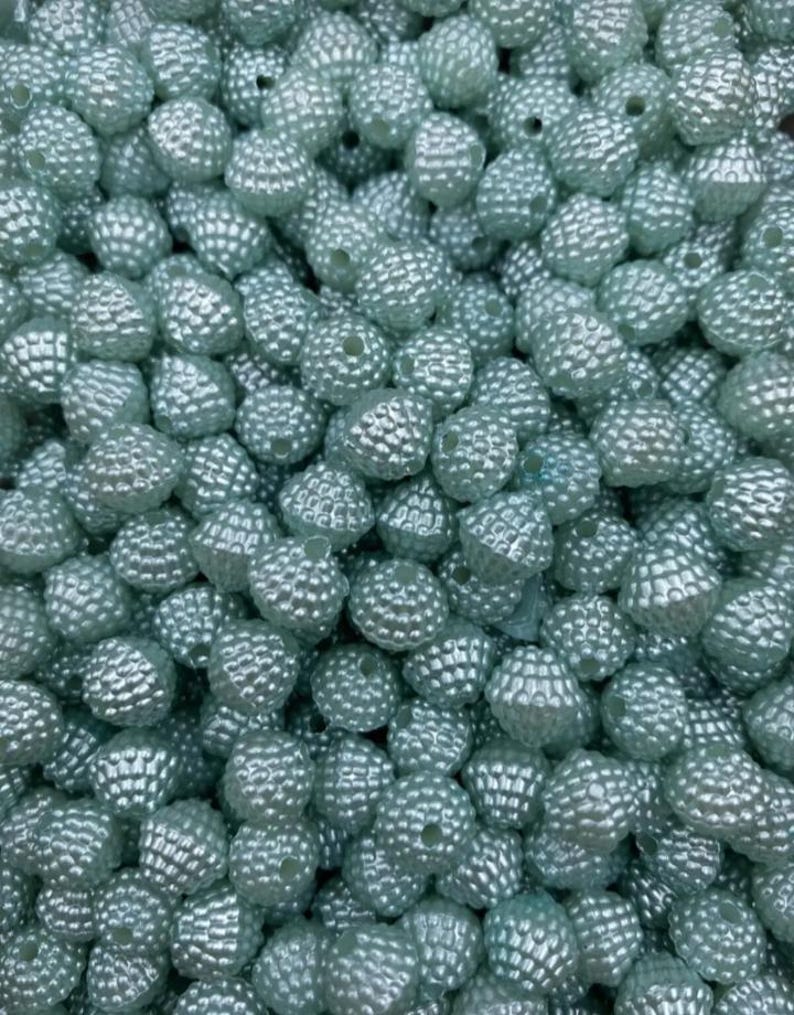 25gr 10mm Colourful One Piece Pyramid Blackberry Acrylic Beads for ...