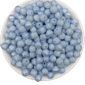 25gr 10mm Colourful One Piece Pyramid Blackberry Acrylic Beads for ...