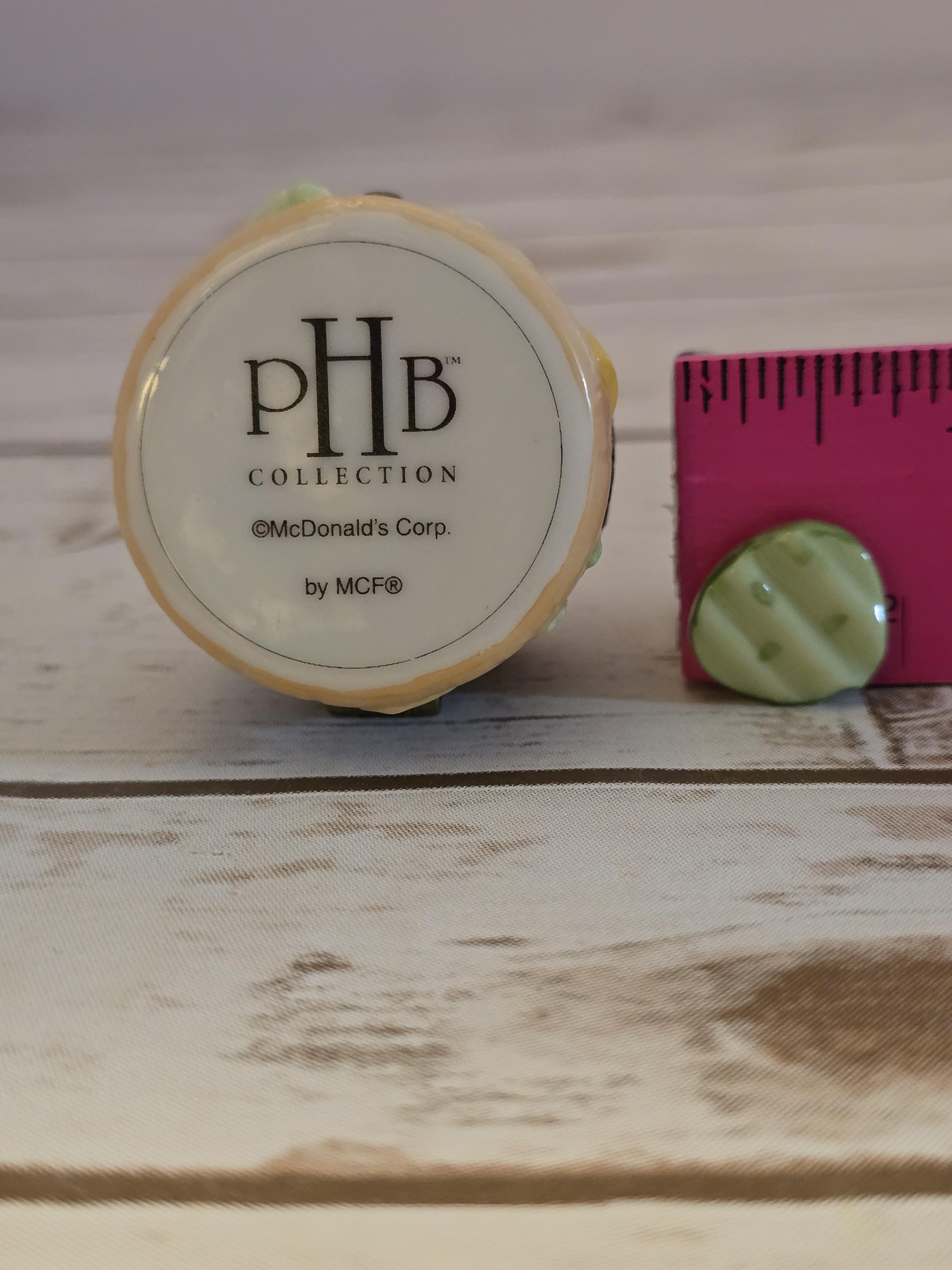 Vintage Mcdonald's Big Mac With Pickle Trinket Midwest PHB Porcelain ...