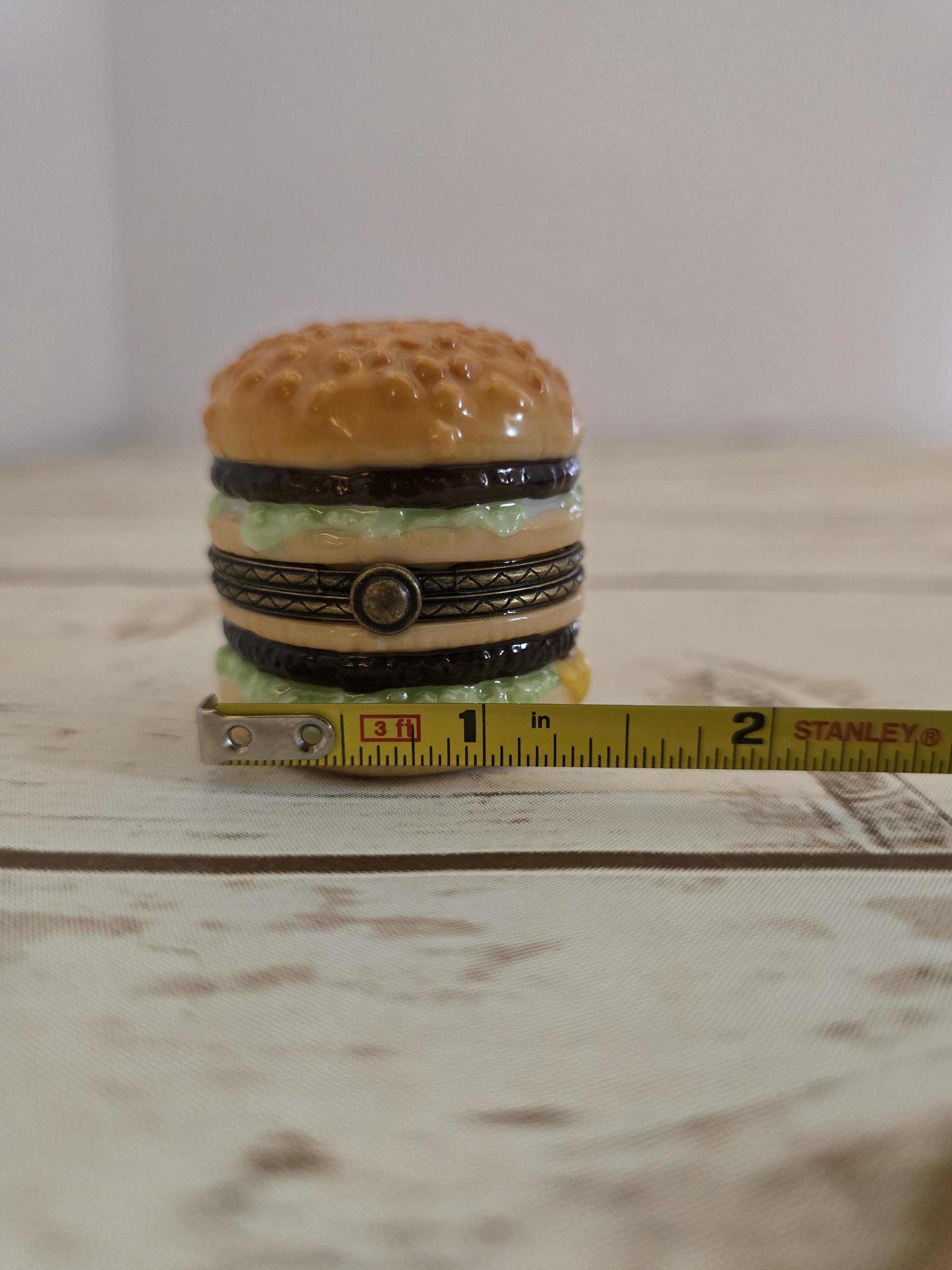 Vintage Mcdonald's Big Mac With Pickle Trinket Midwest PHB Porcelain ...