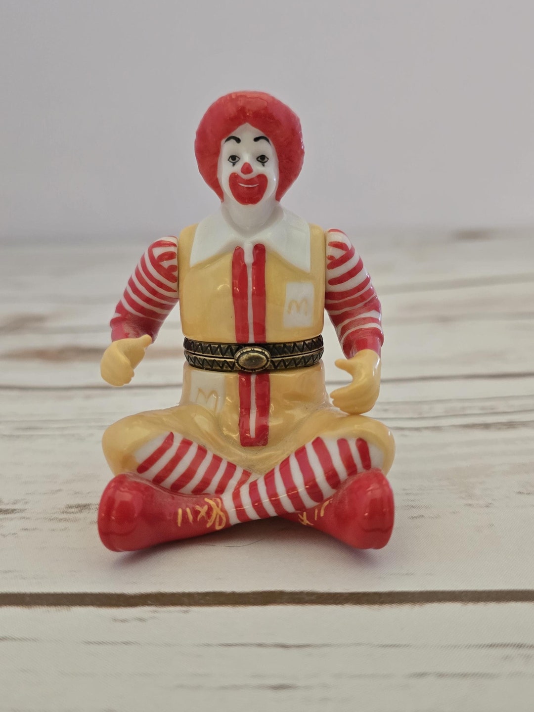 Rare Ronald Mcdonald With Golden Arches Limited Edition Porcelain ...