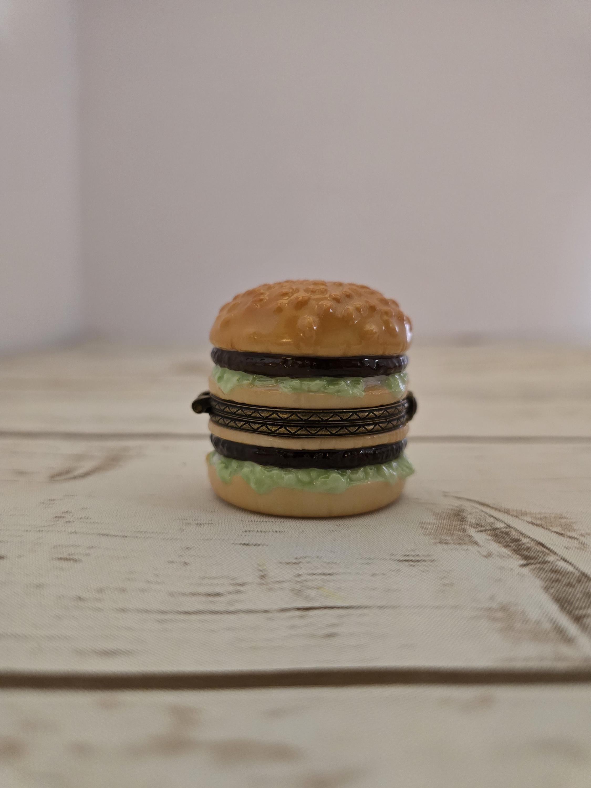 Vintage Mcdonald's Big Mac With Pickle Trinket Midwest PHB Porcelain ...