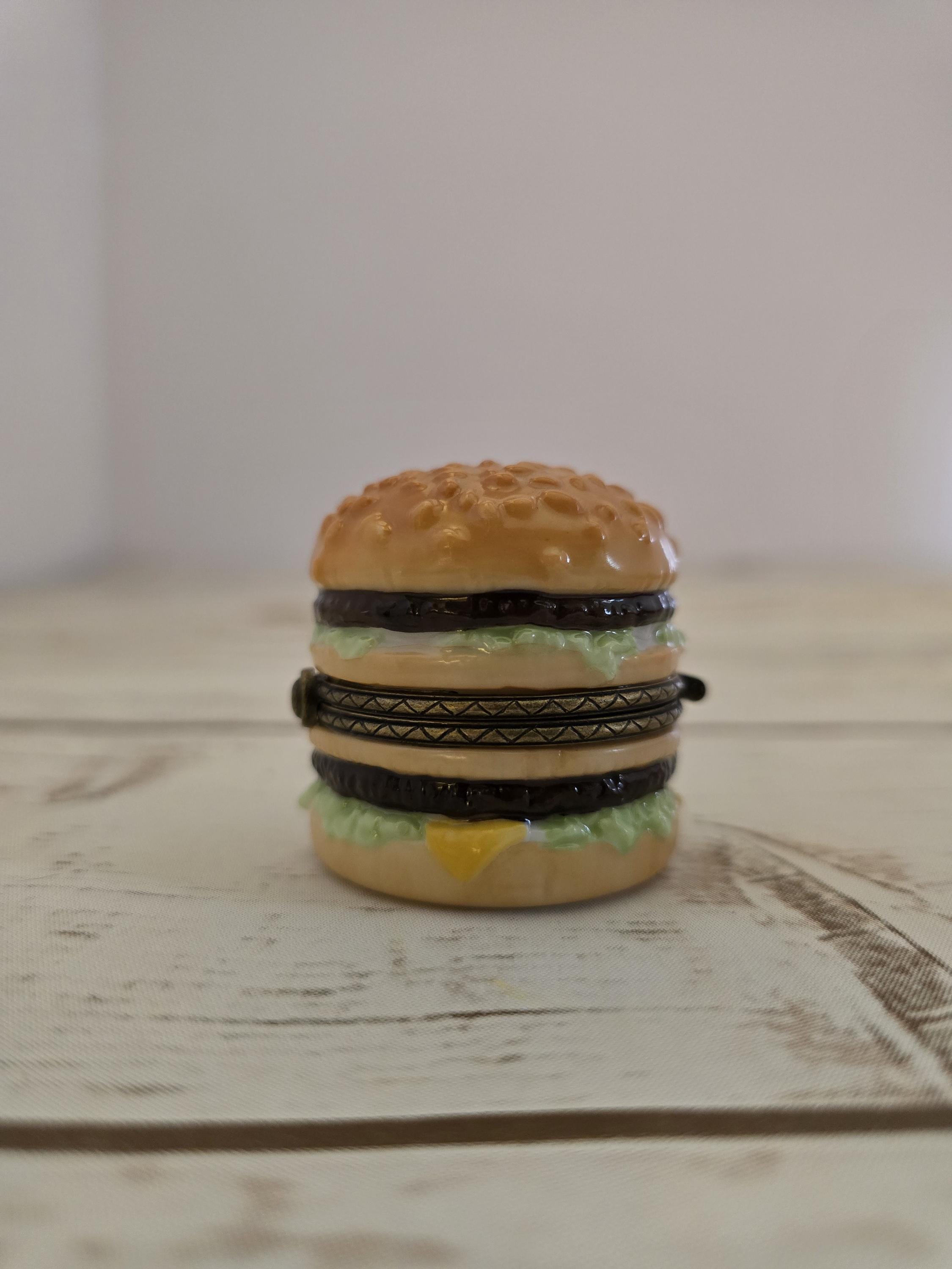 Vintage Mcdonald's Big Mac With Pickle Trinket Midwest PHB Porcelain ...
