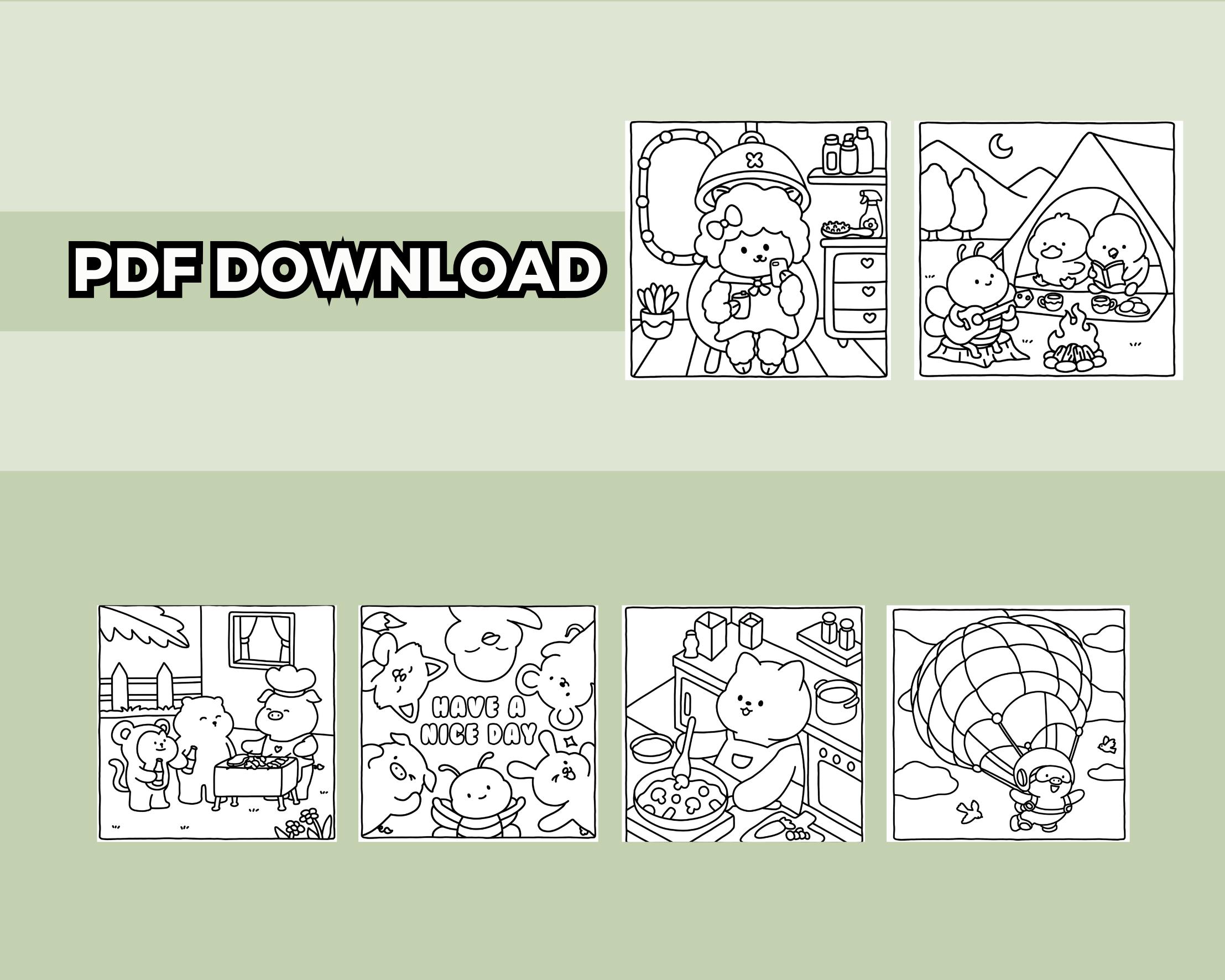 Coco Wyo Hygge Vibes Southern Lotus Adult and Teen Instant Download - Etsy