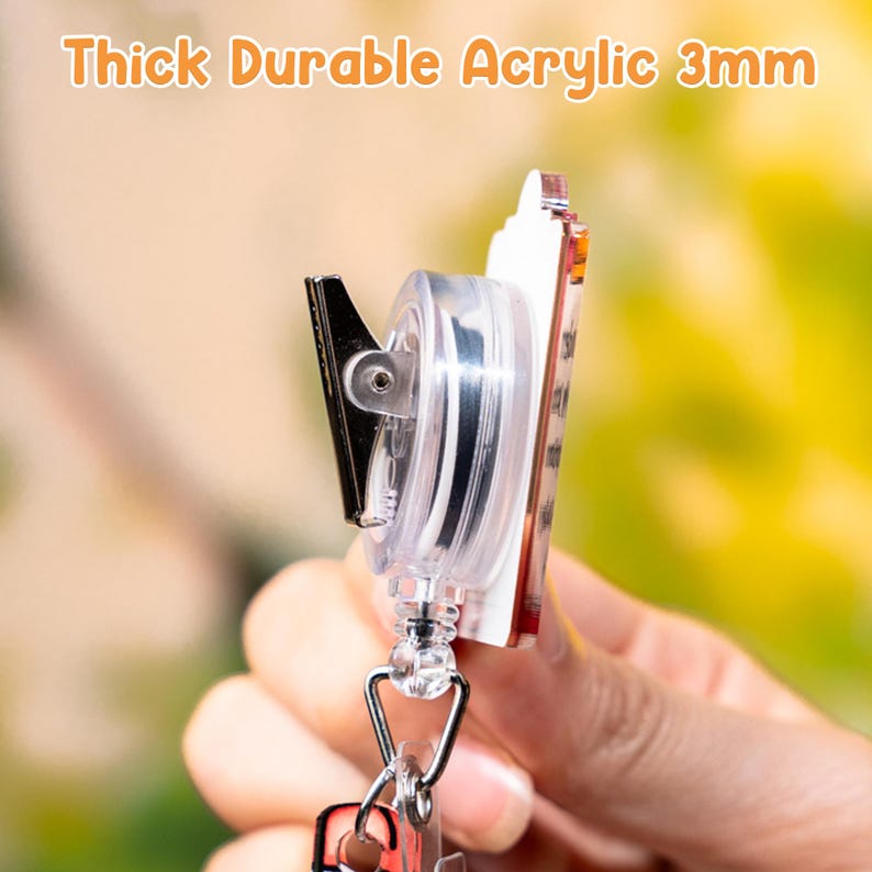 Big Fan of Human Rights Badge Reel, Activist ID Holder for Nurses ...
