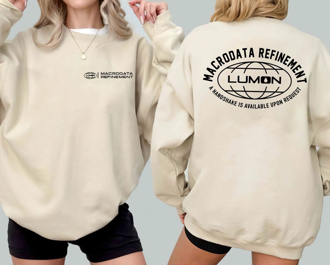 Lumon Macrodata Refinement Severance Sweatshirt, Severance Inspired ...