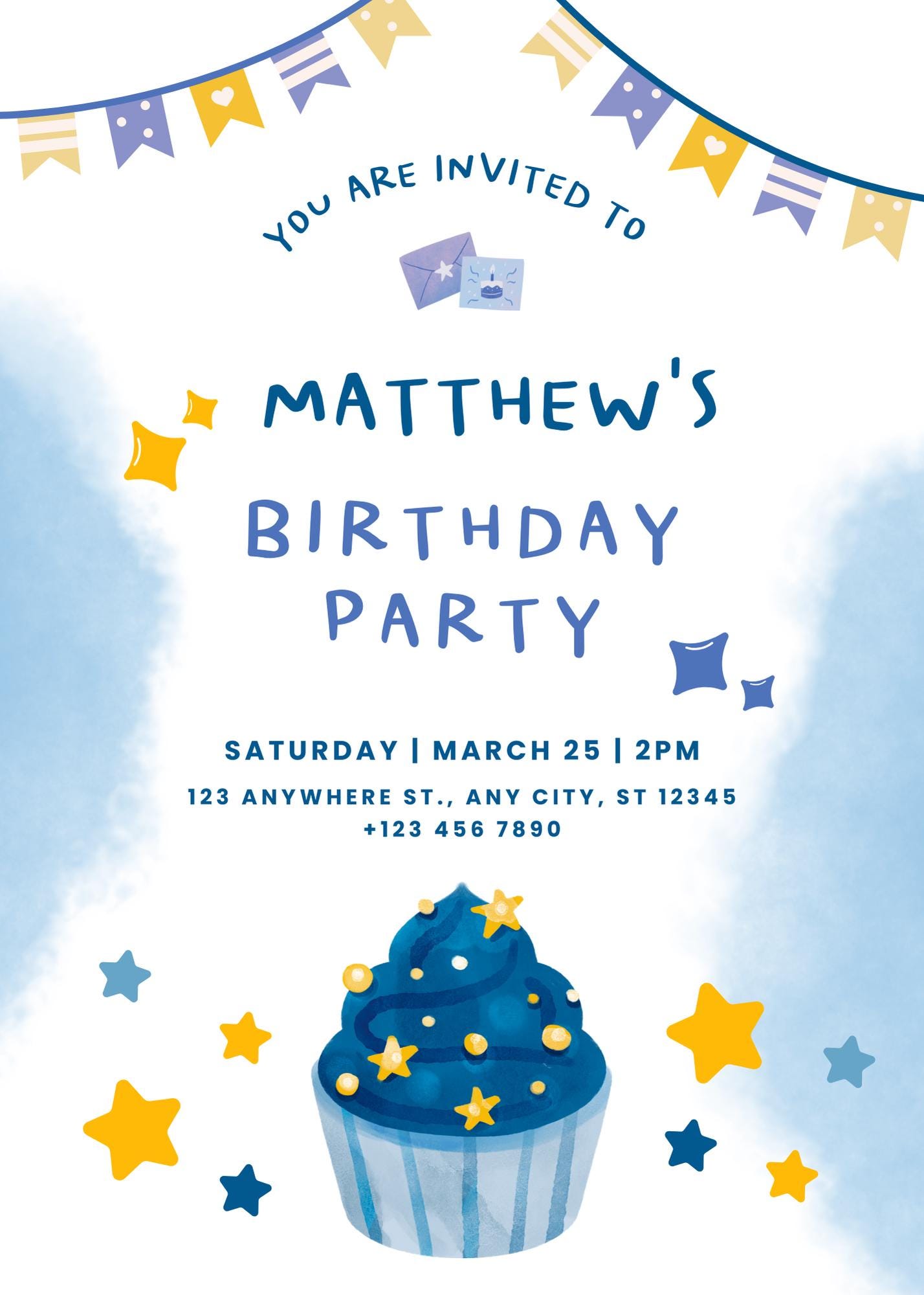 Boy Birthday Invitation - Etsy